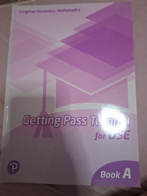 Longman Secondary Mathematics Getting Pass Tutorial For Dse Part A 興趣及