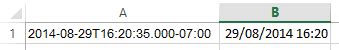 Parsing How To Convert This Date Format In MS Excel 2013 Stack Overflow