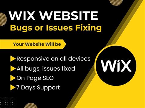 Fixed Your Wix Website Bugs Or Issues Upwork