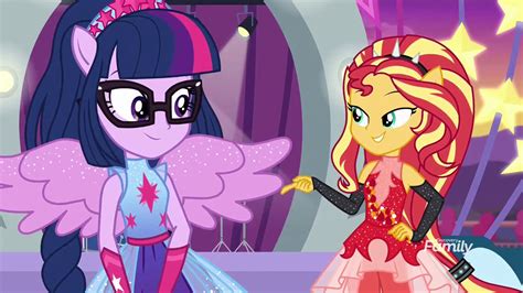 1777620 Safe Screencap Sci Twi Sunset Shimmer Twilight Sparkle