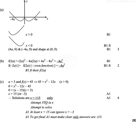 Quadratics 2 Questions Revisely