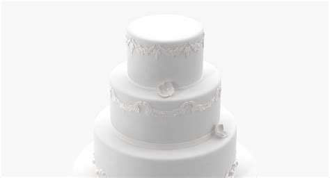둥근 웨딩 케이크 3d 모델 49 Max Obj C4d Free3d