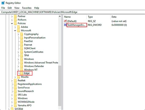 How To Disable End Process In The Browser Task Manager On Microsoft Edge Saint