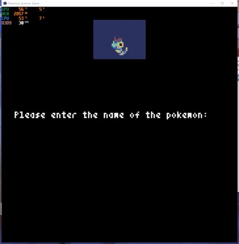 GitHub JinZhuAW PokemonGuesserPyxel A Pokemon Gusser Game Created Using Pyxel