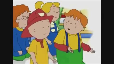 Caillou The Firefighter Redub Youtube