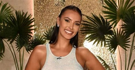 Maya Jama Wows In Sparkly Figure Hugging Gown For Love Island After Sun