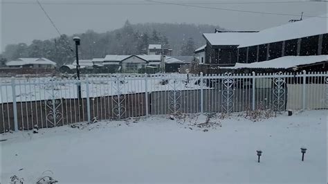 눈이 오는 앞마당 Youtube