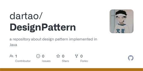 Github Dartaodesignpattern A Repository About Design Pattern