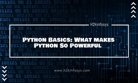 Python Basics What Makes Python So Powerful