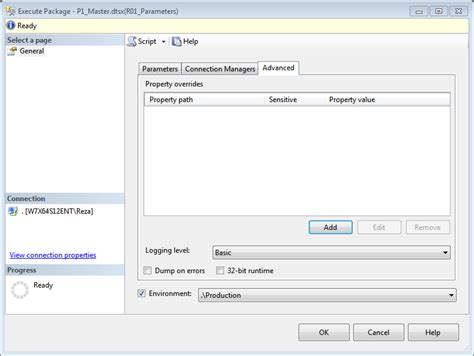ssis catalog part 4 execution radacad