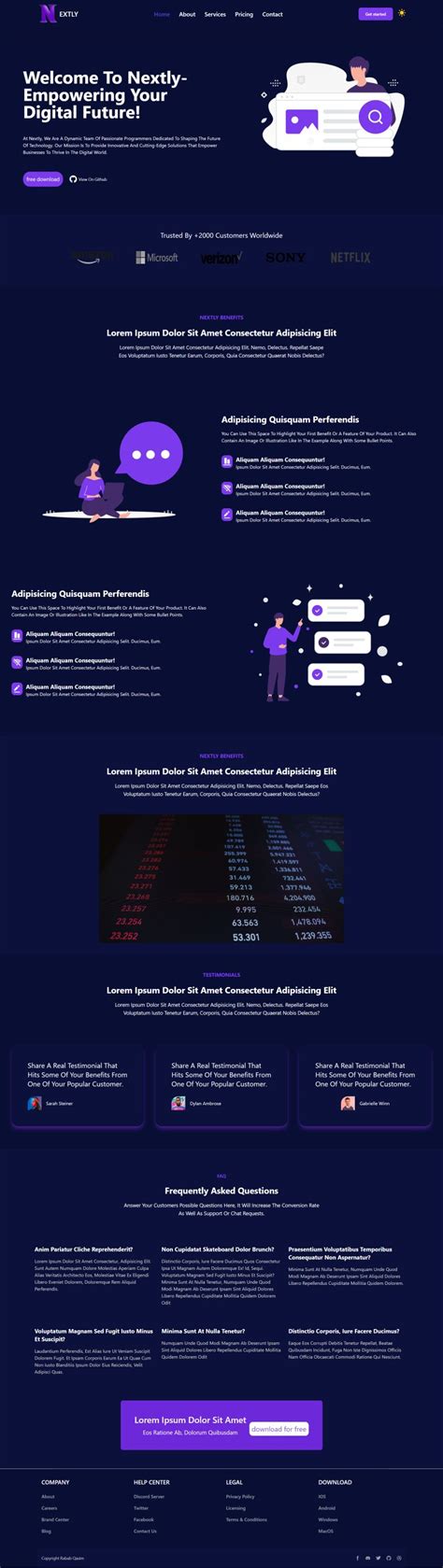 Rabab Qasim On Linkedin Webdevelopment Tailwindcss Darkmode Responsivedesign Userexperience