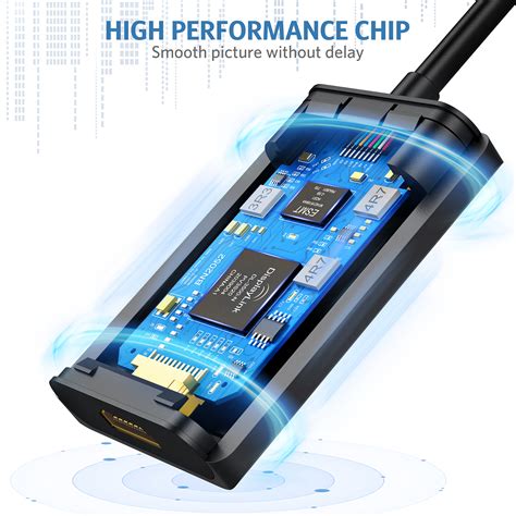 USB To HDMI Adapter ABLEWE Upgraded HDMI To USB Video Converter With