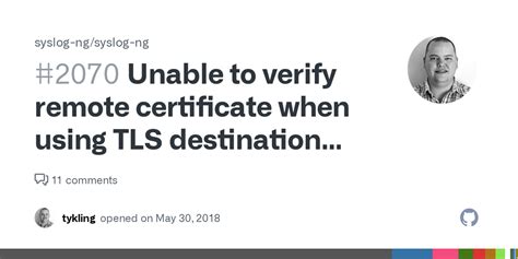 Unable To Verify Remote Certificate When Using Tls Destination With A Letsencrypt Certificate