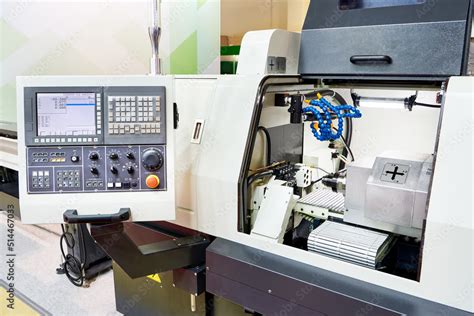 Lathe CNC Automatic Stock Photo Adobe Stock