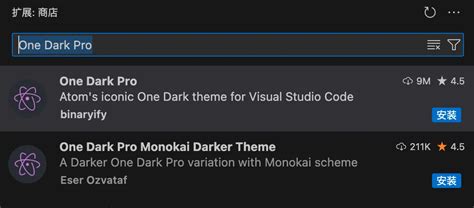 VSCode 主题设置 菜鸟教程
