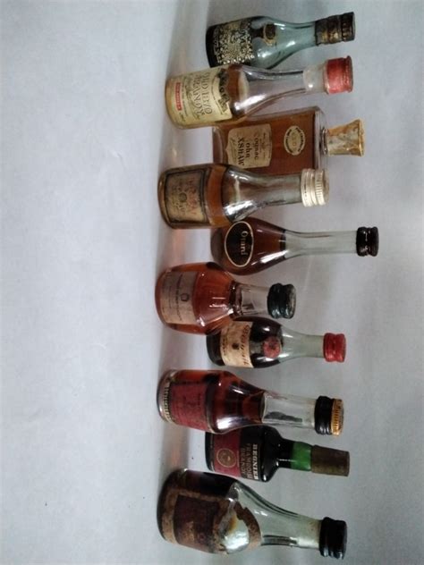 Old Mini Brandy 12ea Hobbies And Toys Memorabilia And Collectibles