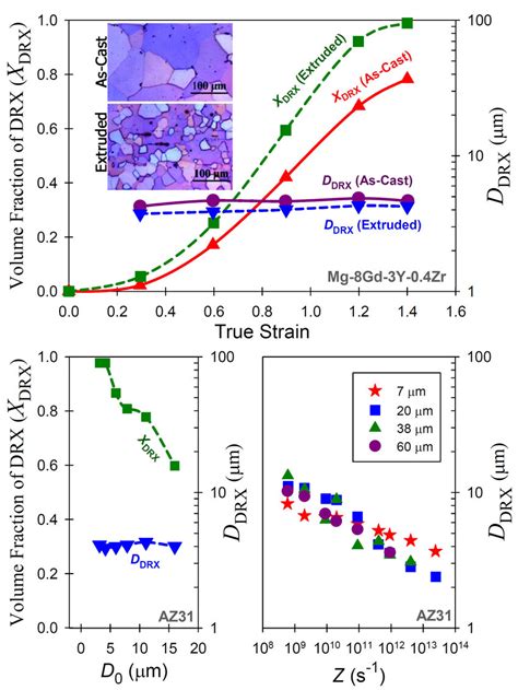 Grain Refinement Of Magnesium Alloys By Dynamic Recrystallization Download Scientific Diagram