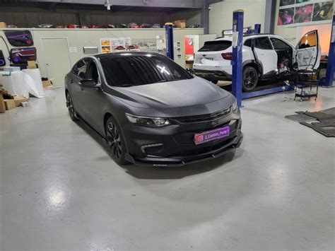 올뉴말리부바디킷튜닝~ 제이커스텀파츠에서 올뉴말리부전용 바디킷 장착 했어요 프론트 사이드 리어컵윙으로 자세를 만들었어요~ 네이버 블로그