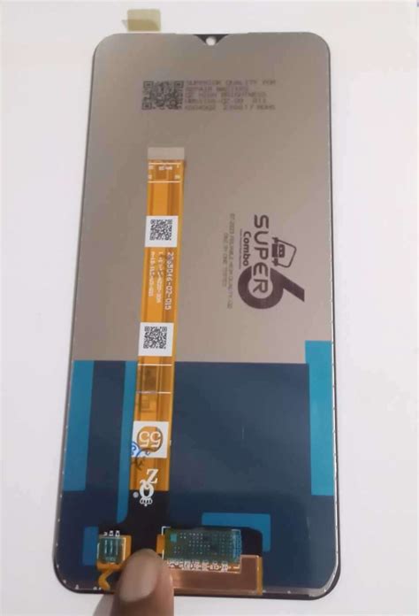 Mobile Display For Realme C12 Folder LCD Screen With Touch Screen