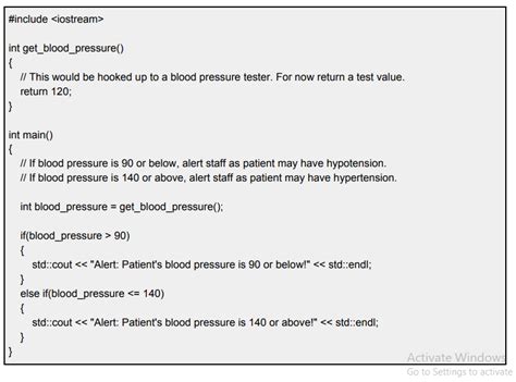 Solved This Is The Code Provided To The Local Hospital For