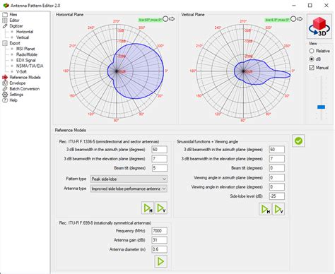 Antenna Pattern Editor User Manual