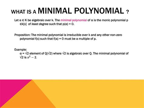 ppt using groebner bases to find minimal polynomials powerpoint