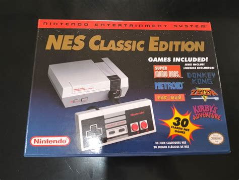 Nintendo Nes Classic Mini Us Console Video Gaming Video Game Consoles