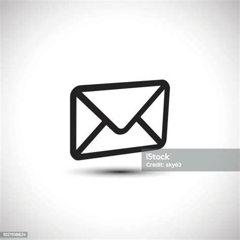 관점에서 메일 아이콘입니다 이메일 벡터 아이콘입니다 플랫 메일 아이콘입니다 벡터 일러스트입니다 그래픽 사용자 인터페이스에 대한 스톡 벡터 아트 및 기타 이미지 Istock