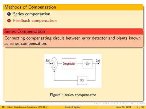 Control System Compensator Lag Lead Pdf