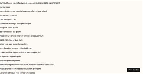 Test React App Codesandbox Test React App Codesandbox