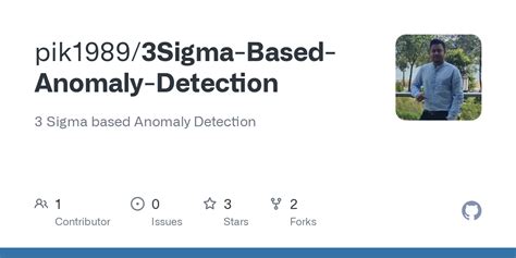 Github Pik19893sigma Based Anomaly Detection 3 Sigma Based Anomaly