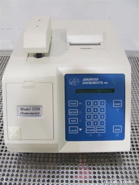 Used Advanced Instruments Osmometer Model 3250 Sample Volume 200 To