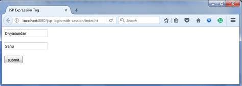 Jsp Expression Tag