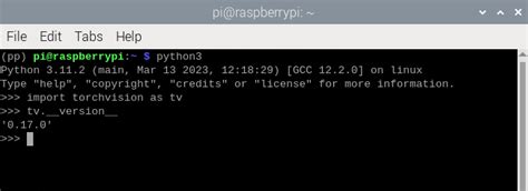 Install Pytorch On Raspberry Pi Q Engineering