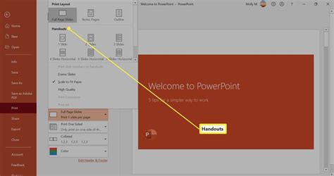 How To Print Multiple Slides On One Page In PowerPoint