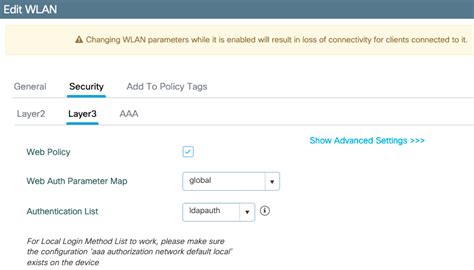 configure catalyst 9800 wlc with ldap authentication cisco