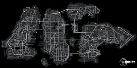 Map Of Gta 4 Bars Nimfawoman