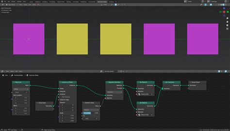 Blender Geometry Nodes Random Per Object Material Blender Stack Exchange