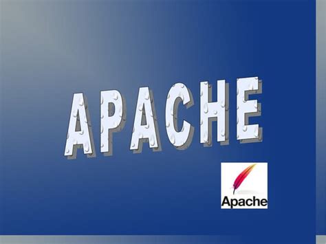 Apache Ppt Computing Technology And Computing