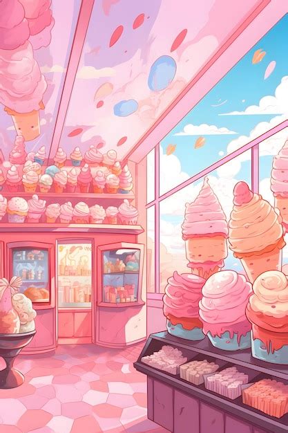 Premium Photo Sweets Seamless Pattern