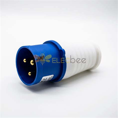 工業連接器插頭 3p 32a 220v 250v 2pe 6h Ip67