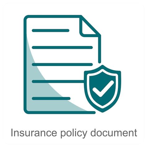 Premium Vector Insurance Policy Document