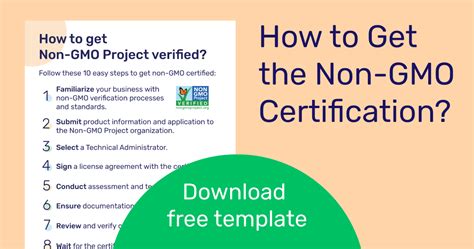 Non Gmo Certification Download Free Poster