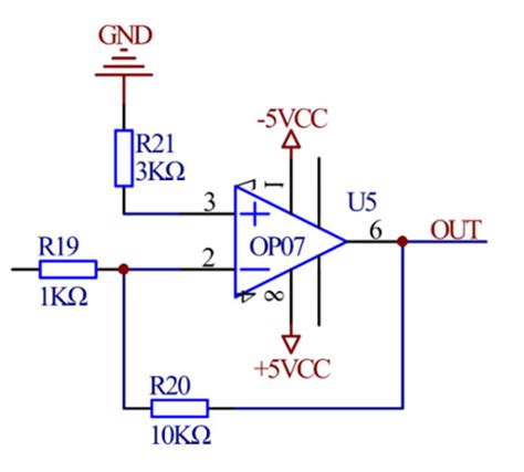 Schematic Diagram Of The Two Stage Amplifier Circuit The Whole