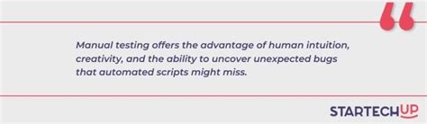 Manual Vs Automated Testing Whats The Difference Startechup