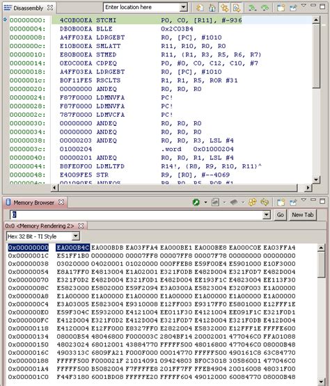 CCS V5 2 0 00069 Hercules Dis Assembly Endianess Issue With XDS510USB Code Composer Studio