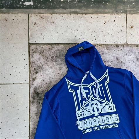 Mens Vintage Y2k Tapout Hoodie Xl Bless Up Vintage