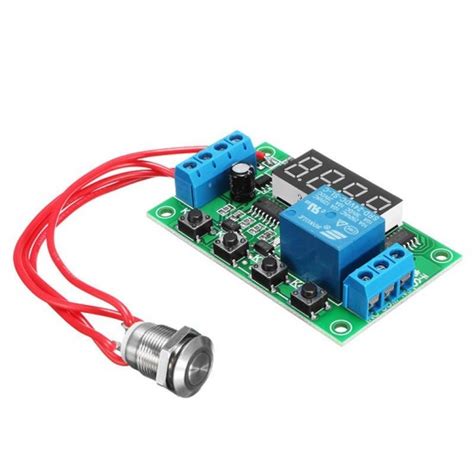 External Trigger Delay Switch Touch Button Relay Signal Timer Module Board