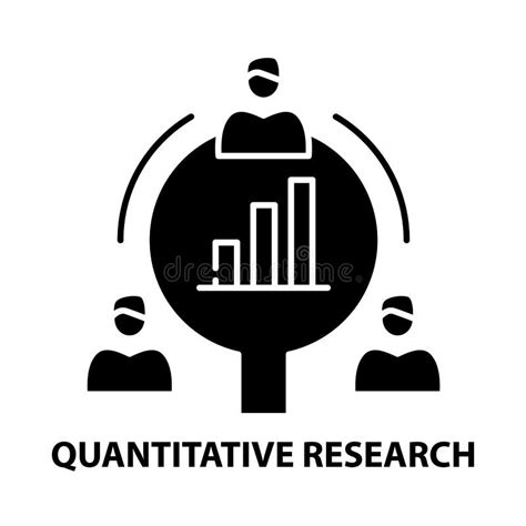 Quantitative Research Icon Linear Isolated Illustration Thin Line Vector Web Design Sign