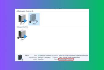 Devices And Printers Is Stuck With Device Setup In Progress Message